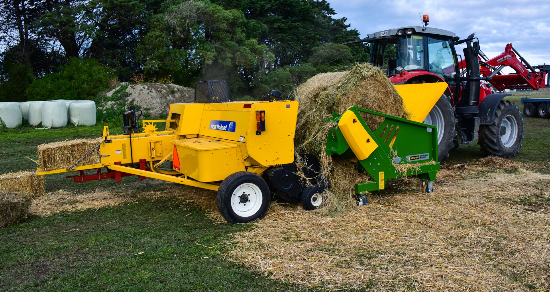 Re-Bale Hay the Easy Way